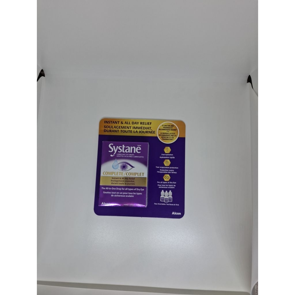 Jual SYSTANE COMPLETE lubricant eye drops 3x10 ml bottles | Shopee ...