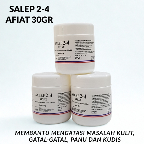 Jual Salep 2-4 Afiat 30 gr mengatasi masalah kulit Salep Afiat 30gr ...