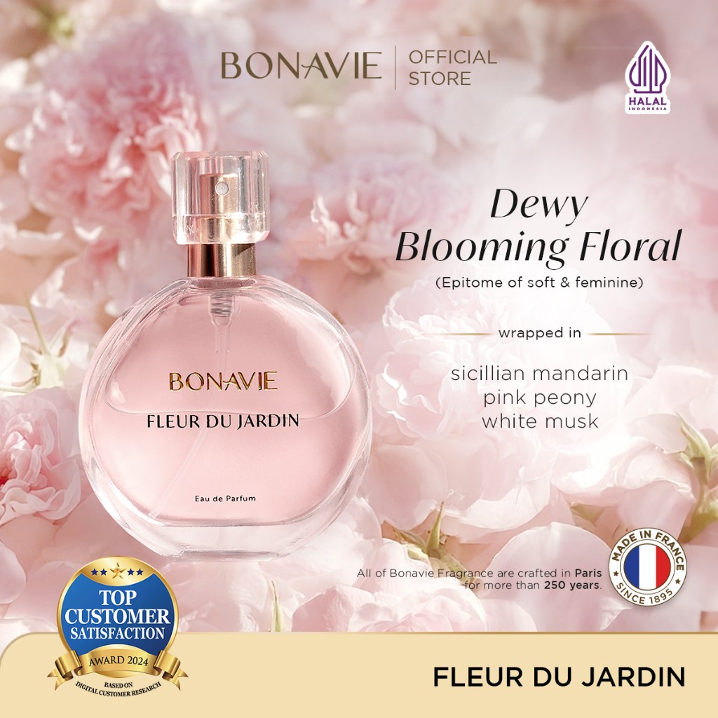 Jual BONAVIE Eau de Parfum - Fleur du Jardin 30ml Parfum Wangi Tahan ...