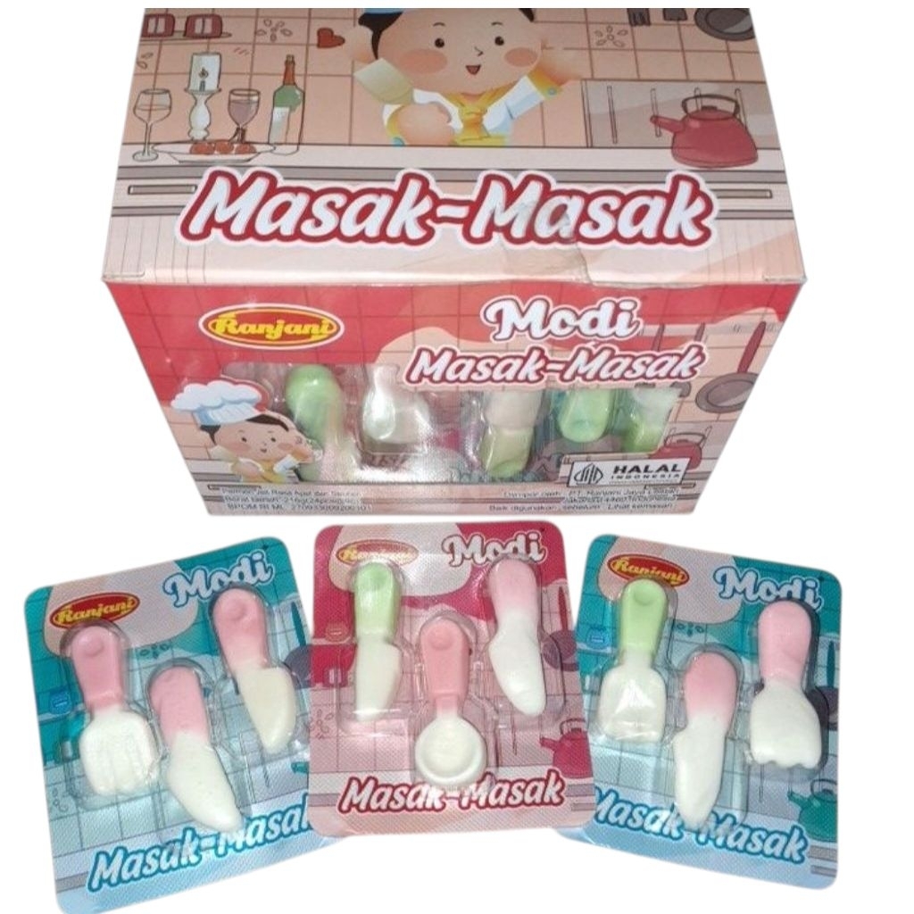 Jual Permen Modi Masak Masak Ranjani Box isi 24 pcs | Shopee Indonesia