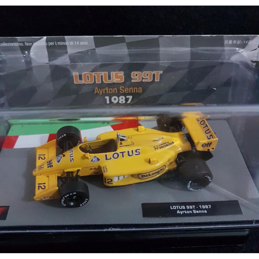 Jual Ayrton Senna Lotus 99T 1987 Skala 43 | Shopee Indonesia