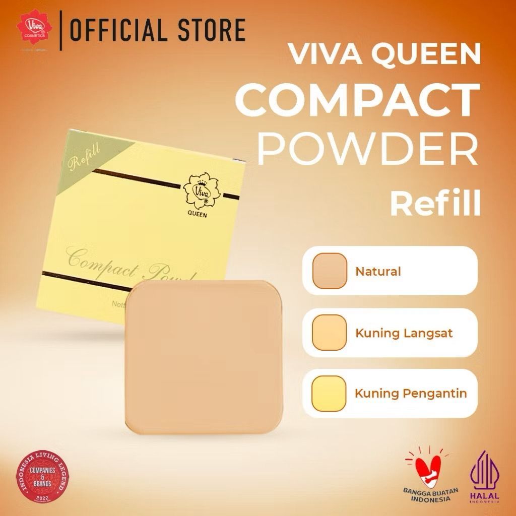 Jual Viva Queen Compact Powder Refill (Isi ulang) | Shopee Indonesia