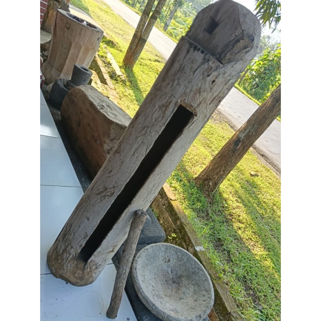 Jual kentongan kayu nangka tua jadul antik lawasan | Shopee Indonesia