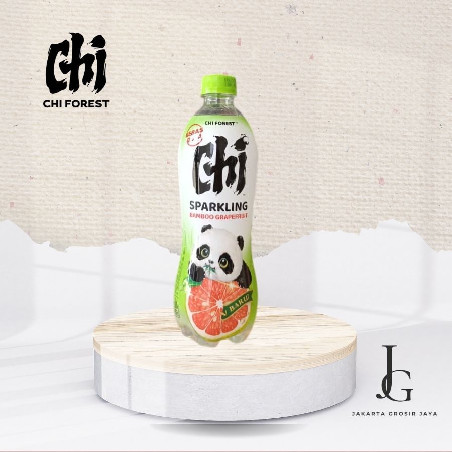 Jual Chi Forest Sparkling Water Air Soda 480 mL Bambo grapefruit ...