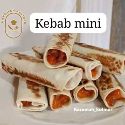 Jual kebab mini PREMIUM original full daging, frozenfood, isi 10 kebab ...