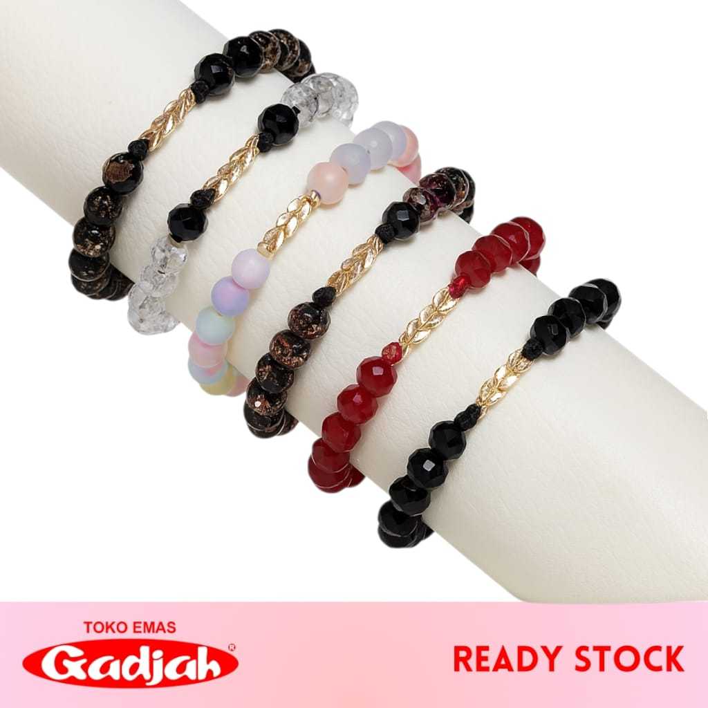 Jual Gelang Emas Manik Shimmer - Toko Emas Gadjah | Shopee Indonesia