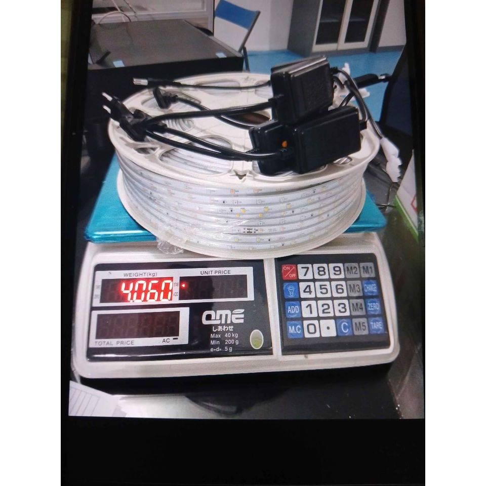 Jual LED STRIP Selang SMD 2835 Mata Rapat 100 METER AC 220V 100M JEPIT ...