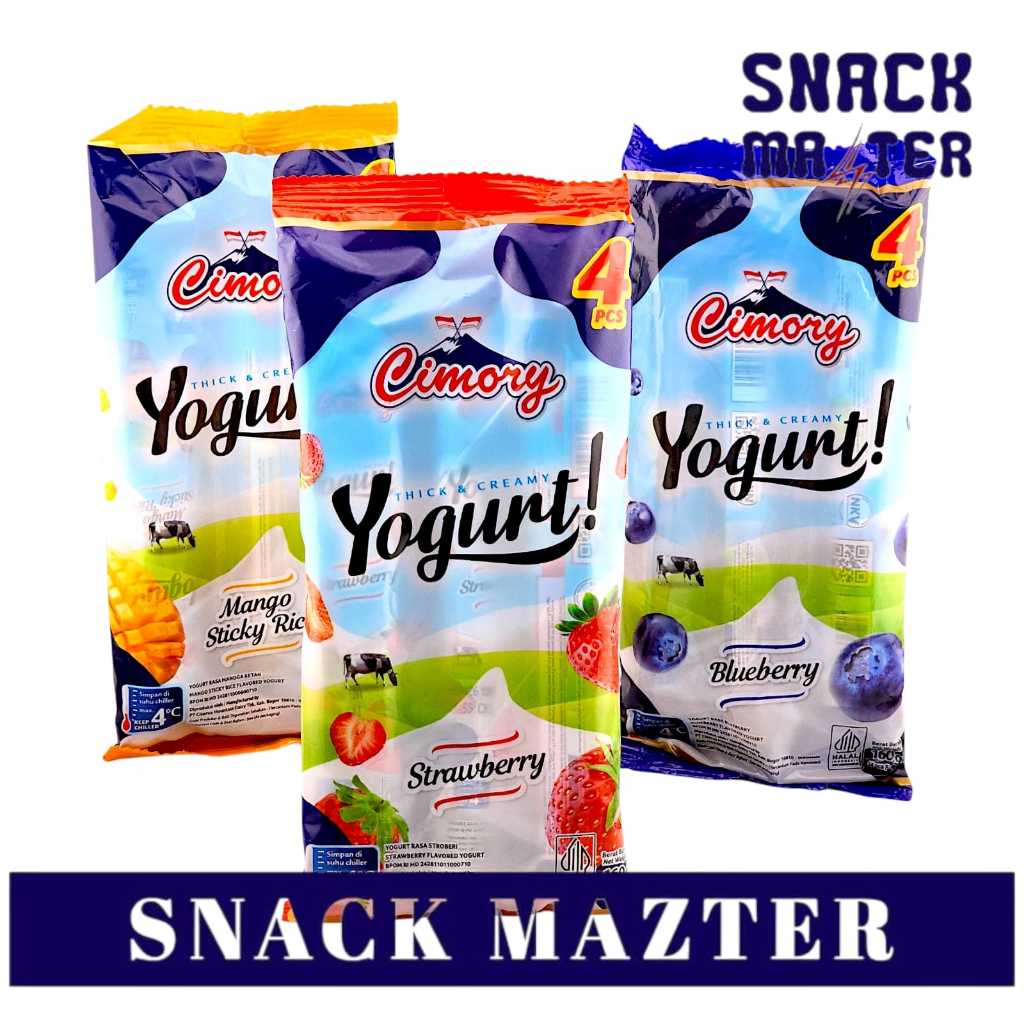 Jual Cimory Squeeze Yoghurt Stick PACK - Netto 30 gr x 4 pcs | Shopee ...
