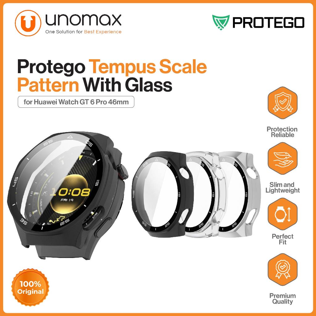 Jual Watch Case Huawei Watch GT 6 Pro 46mm Protego Tempus Scale Pattern ...