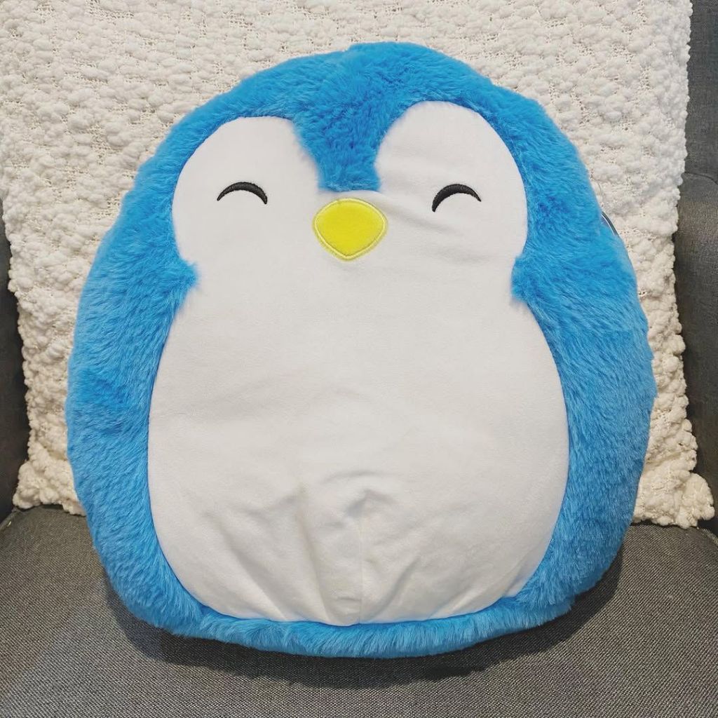 Jual SQUISHMALLOW PUFF THE BLUE PENGUIN 12inch - Boneka penguin lucu ...