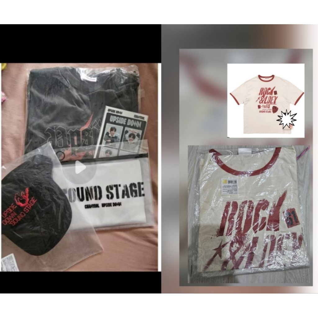 Jual exo chanyeol upside down md merch official t shirt cap 4 cut photo ...