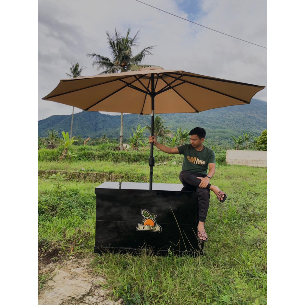 Jual [ PRE - ORDER ] Booth portable | booth jualan | gerobak jualan ...