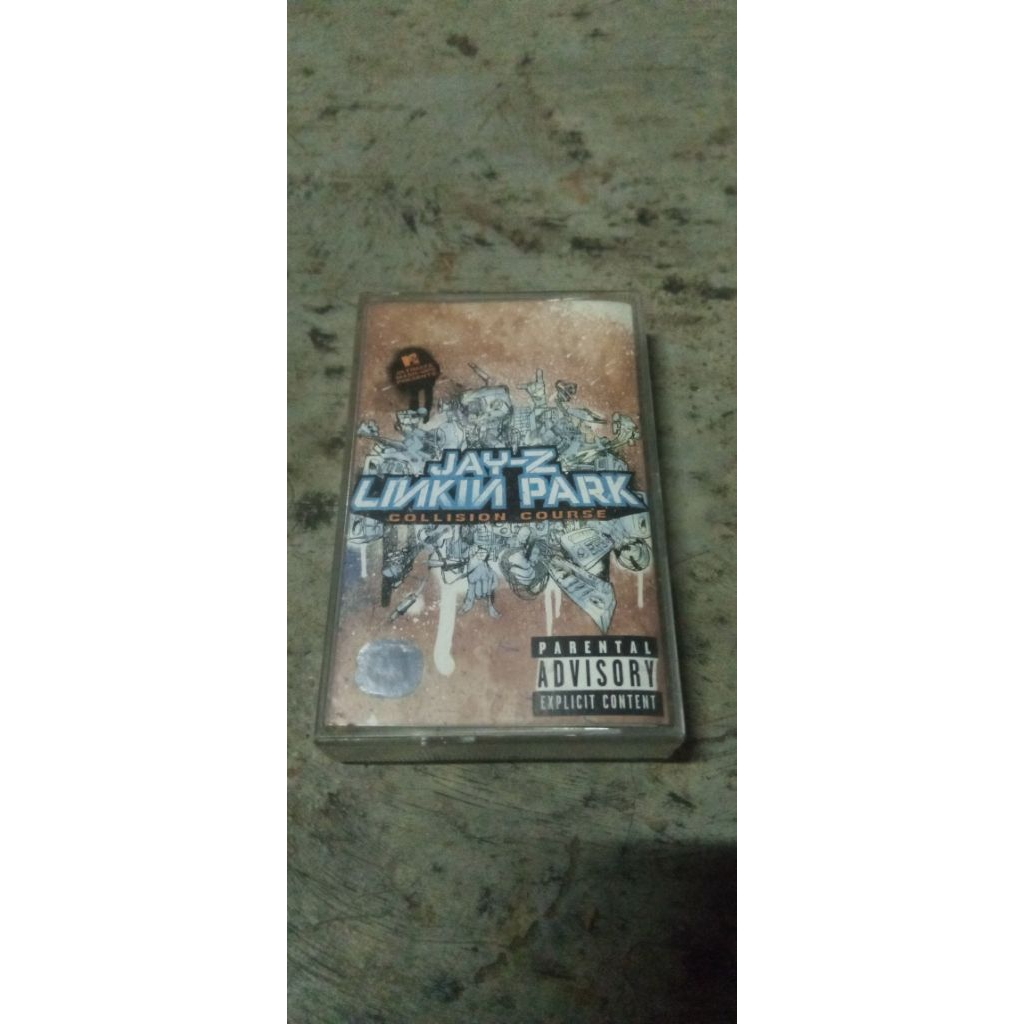 Jual kaset pita jay z Linkin Park album collision course | Shopee Indonesia