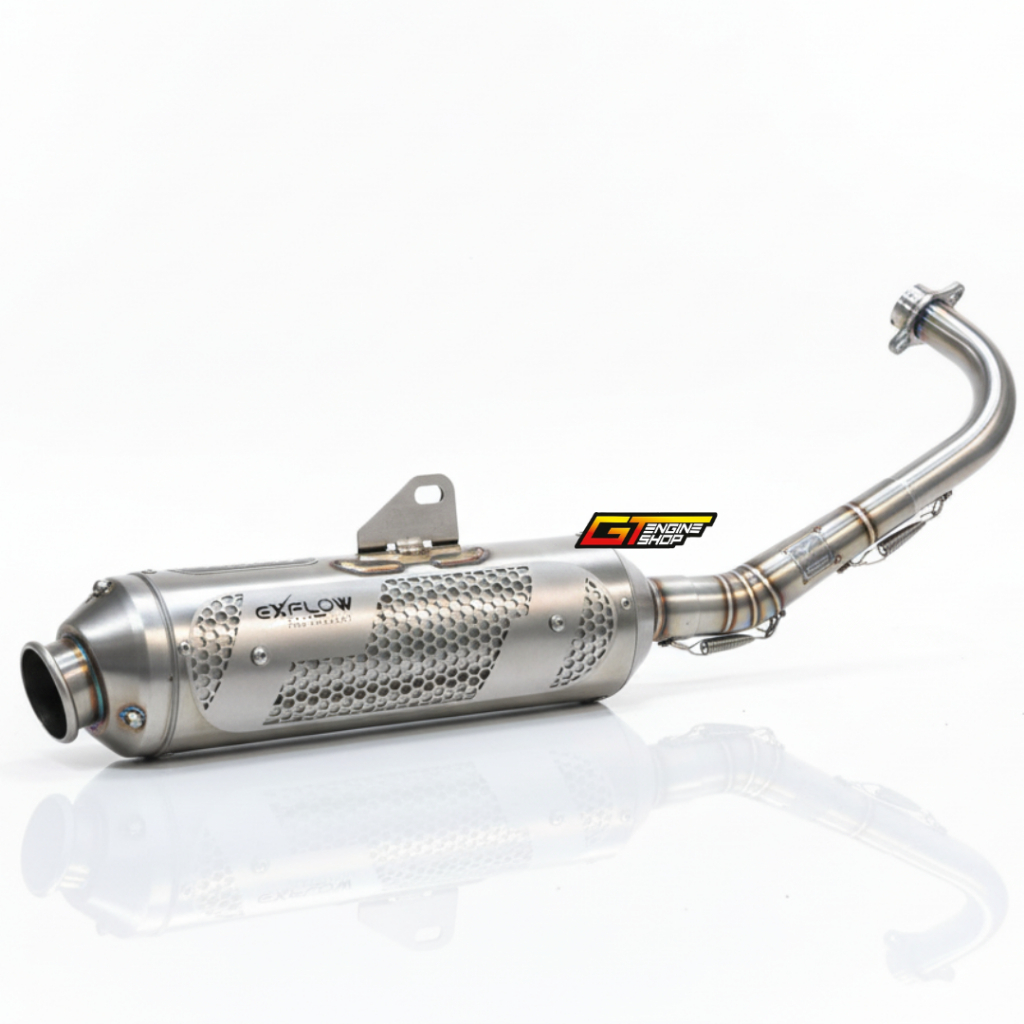 Jual EXFLOW PRO EXHAUST STD RACING BEAT KARBU BEAT FI KNALPOT STD ...