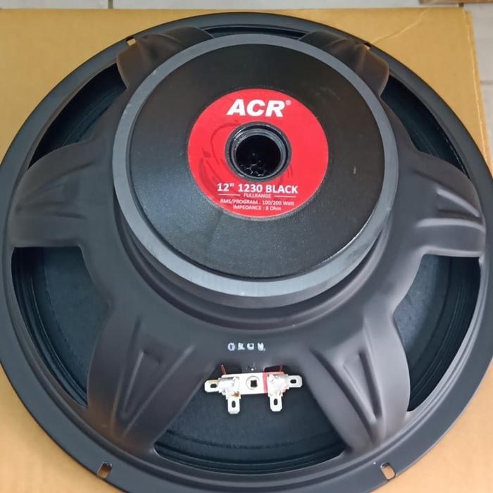 Jual Speaker 12 inch 12" Full Range ACR 1230 BLACK - Speaker ACR 1230 ...