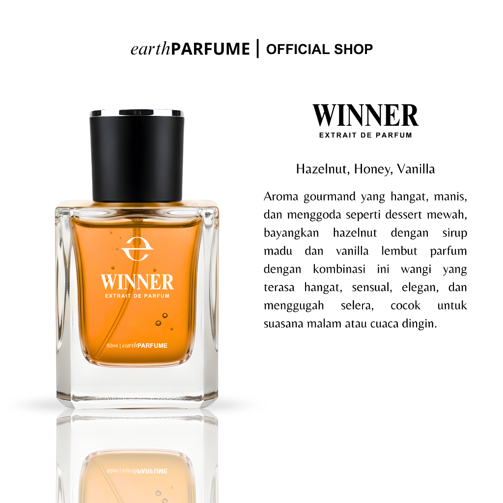 Jual WINNER Extrait de Perfume 50ml | Parfum Sweet Elegant Tahan Lama ...