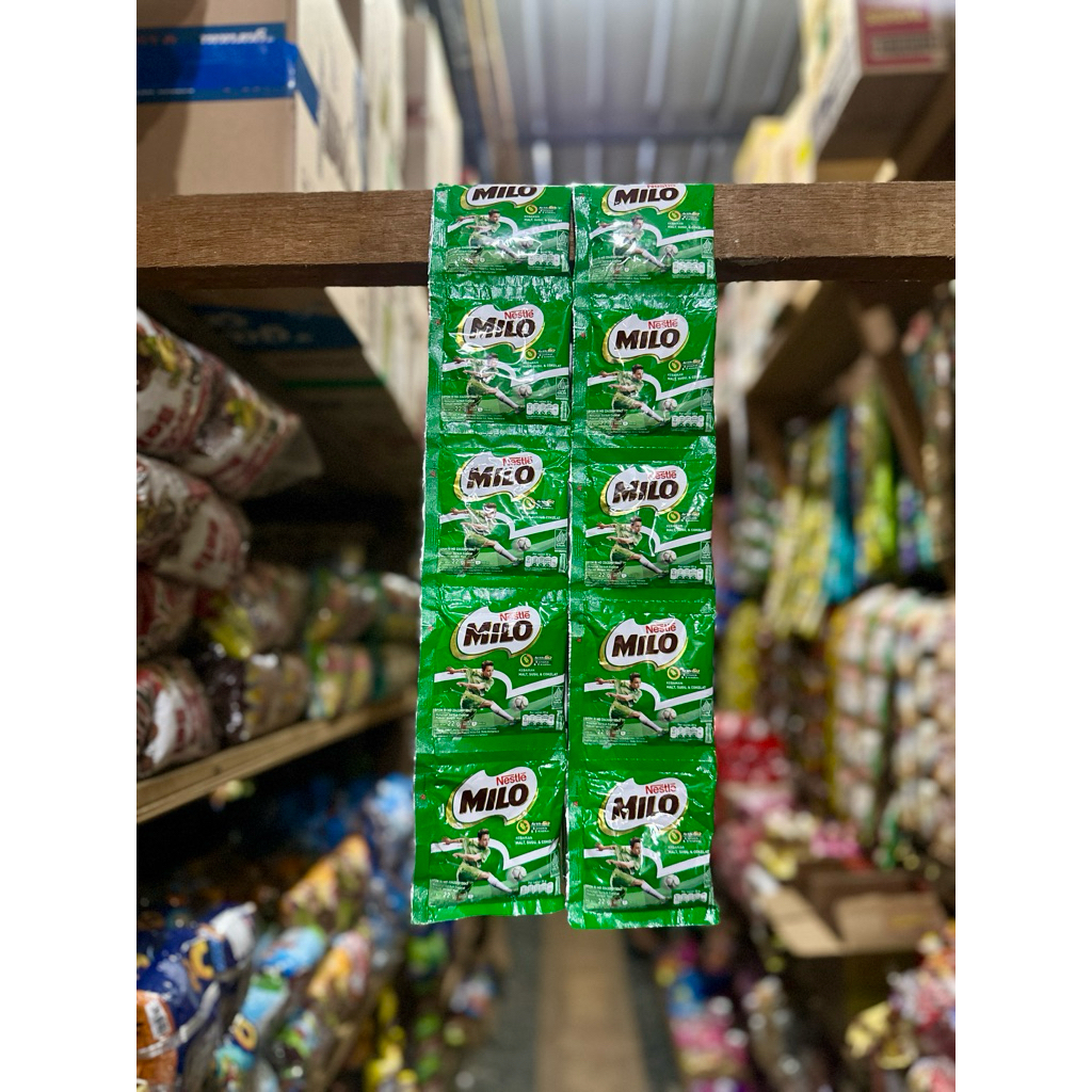 Jual MILO NESTLE ACTIV-GO SACHET 22gr (10pcs/renceng) | Shopee Indonesia