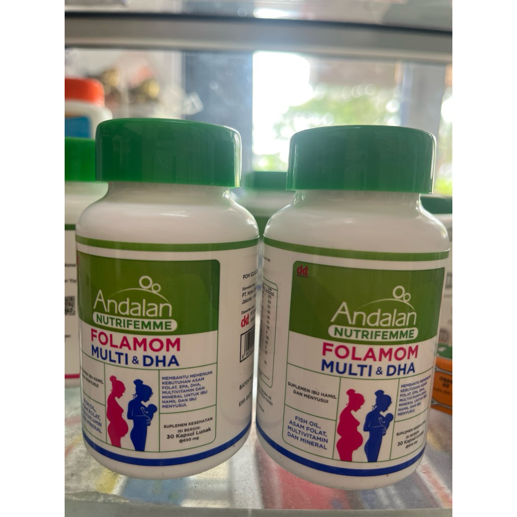 Jual Andalan Nutrifemme Folamom Multi&DHA | Shopee Indonesia