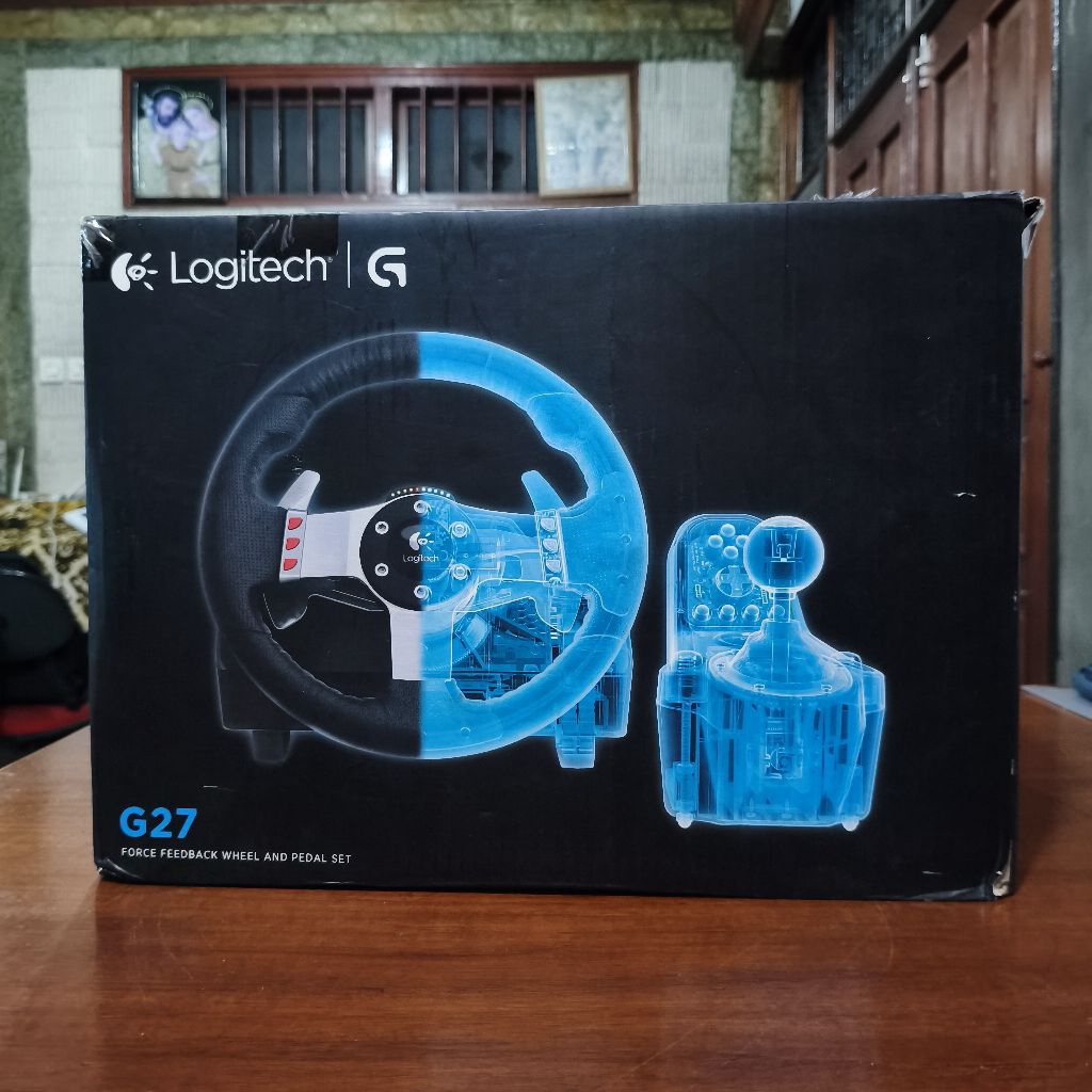 Jual Logitech G27 Steering Wheel Racing Sim Rig Fullset Original ...