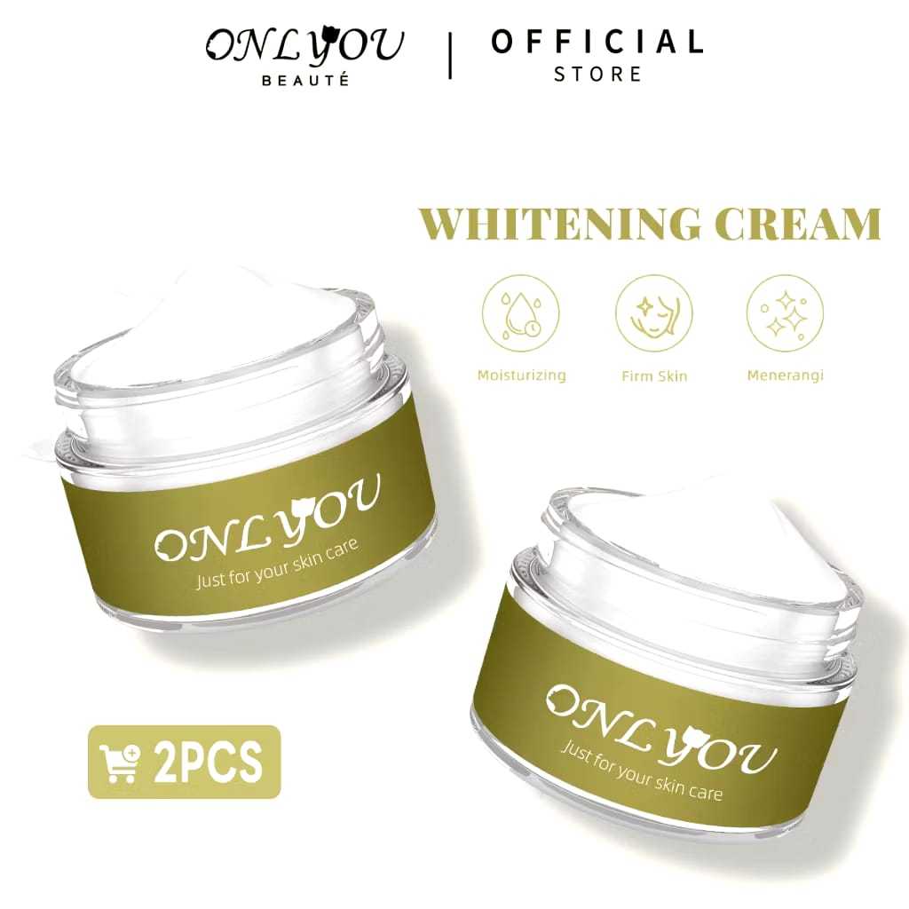 Jual 2PCS - ONLYOU Moisturizer Whitening Essence Cream Pelembab Wajah ...