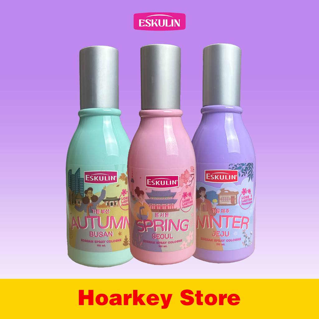 Jual ESKULIN SPRAY COLOGNE KOREAN SERIES 110 ML | Shopee Indonesia