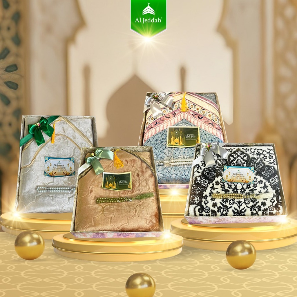 Jual Al Jeddah Gift Set Hampers Sajadah Seserahan Free Greeting Card ...