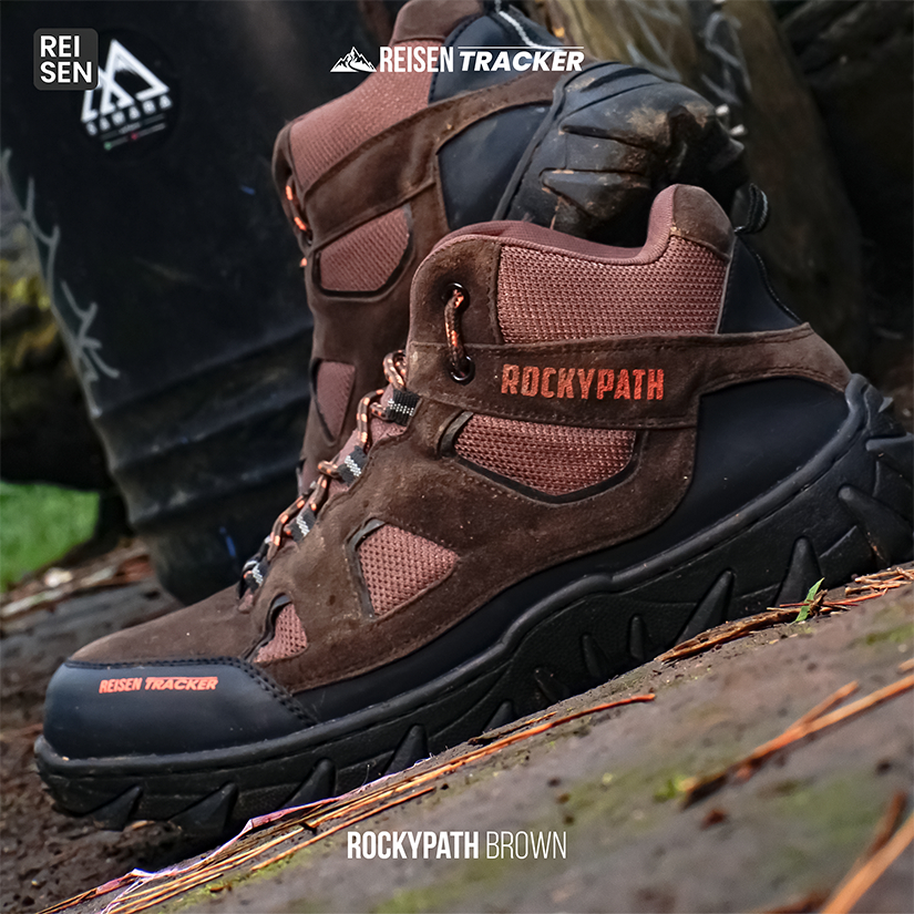 Jual Sepatu Gunung Trekking Outdoor Pria Wanita Sepatu Hikking Naik ...