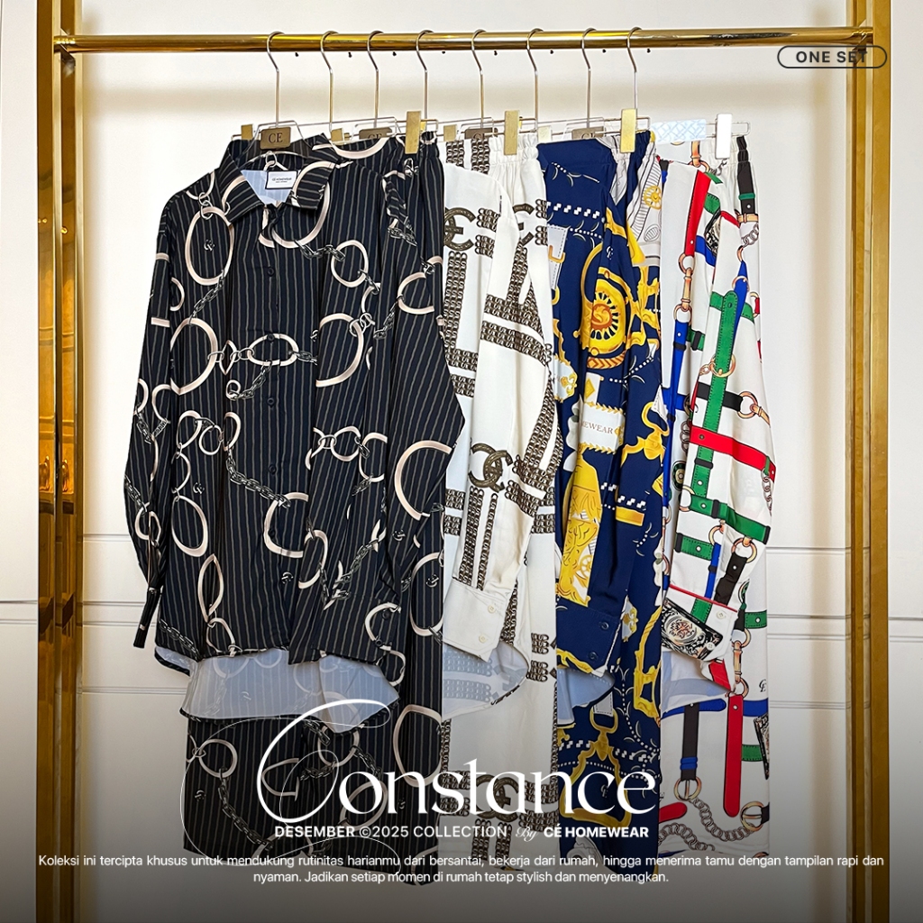 Jual Ce Homewear - Constance Series Oneset (Busui & Hijab Friendly ...