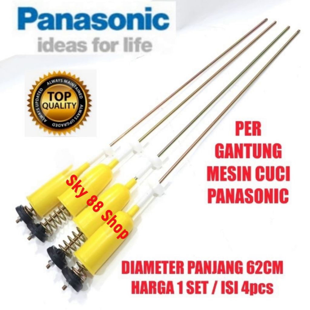 Jual SHOCK BREAKER SUSPENSI PER GANTUNG MESIN CUCI PANASONIC 1 TABUNG ...