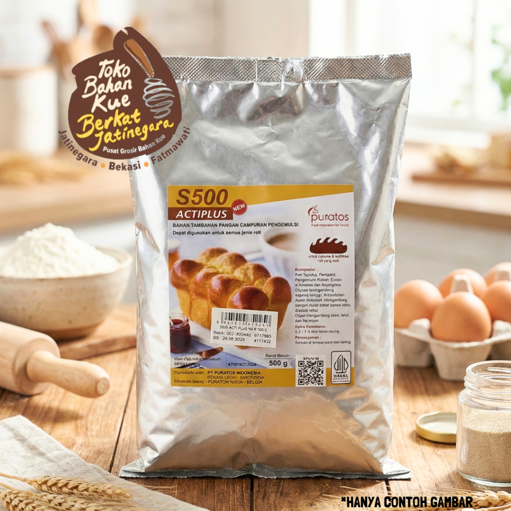 Jual PURATOS S500 ACTI PLUS BREAD IMPROVER KEMASAN 500 GR / PELEMBUT ...