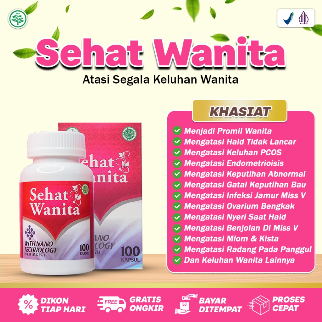 Jual Obat Promil Pelancat Haid Pelancaran Menstruasi PCOS Endometriosis ...