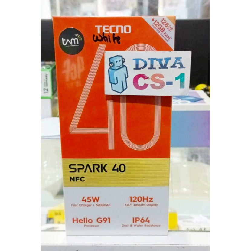 Jual Tecno Spark 40 Helio G91 Ram 6Gb 128Gb Layar 120Hz Batre 5200mAh ...