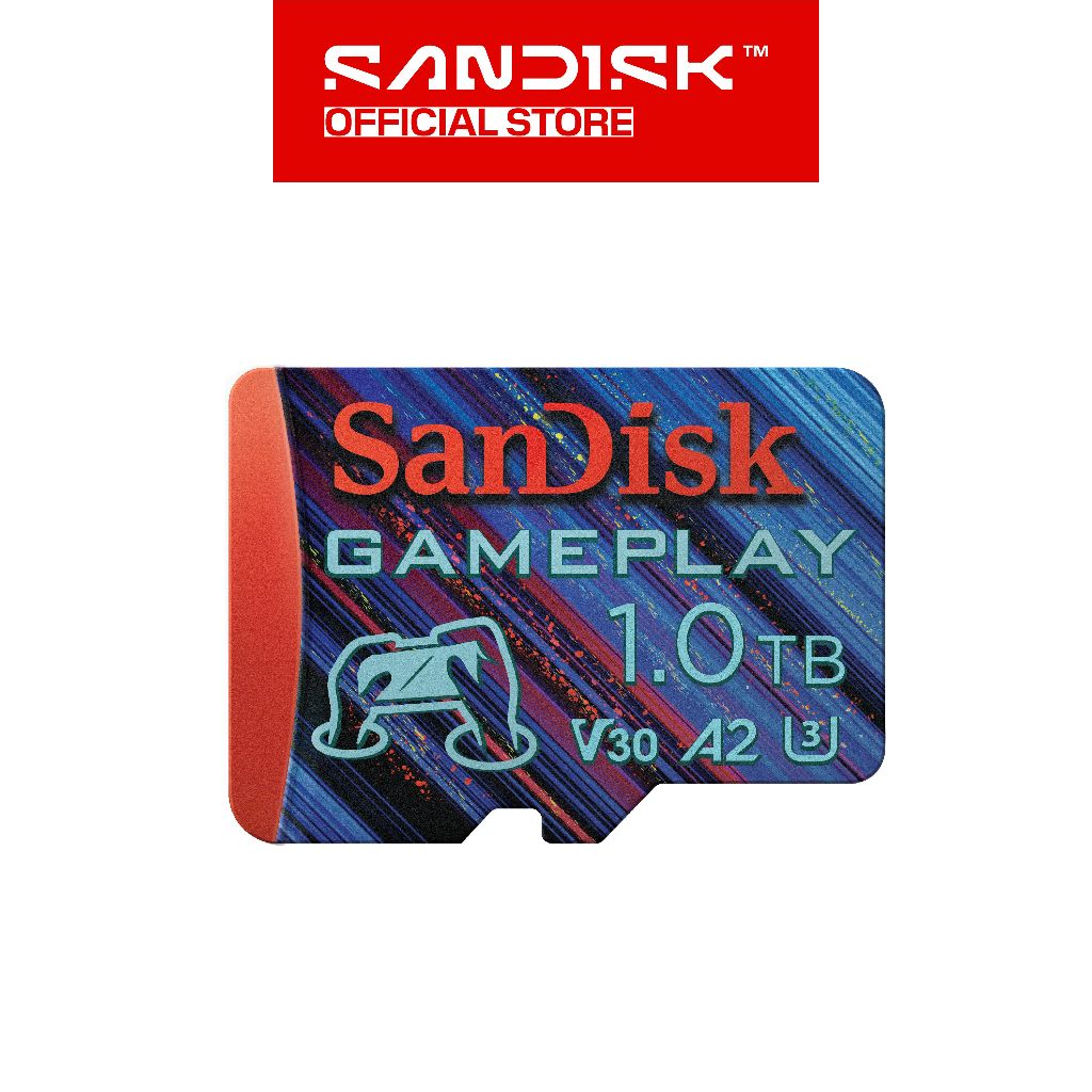 Jual SANDISK microSDXC Card GamePlay 1TB A2 U3 For Mobile Gaming 4K (Up ...