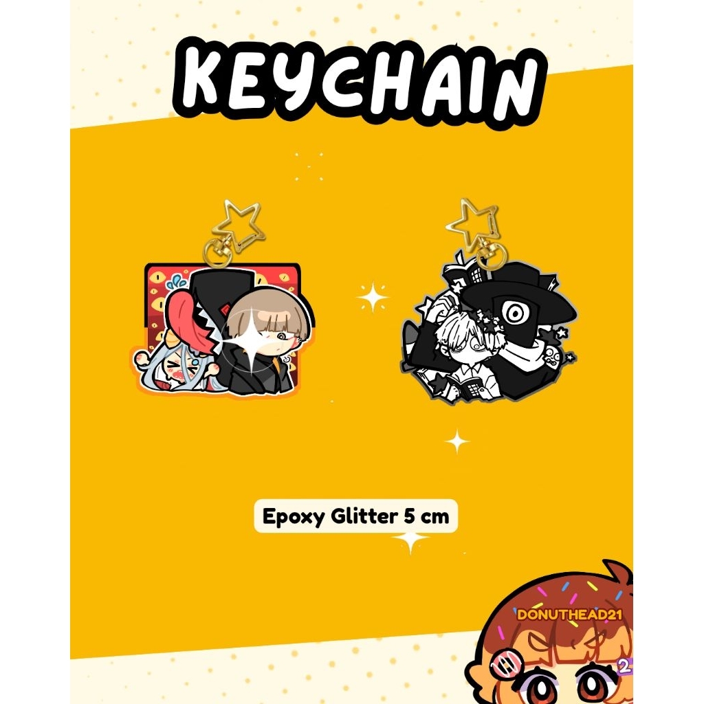 Jual KEYCHAIN EVE EPOXY GLITTER (NEW) | Shopee Indonesia