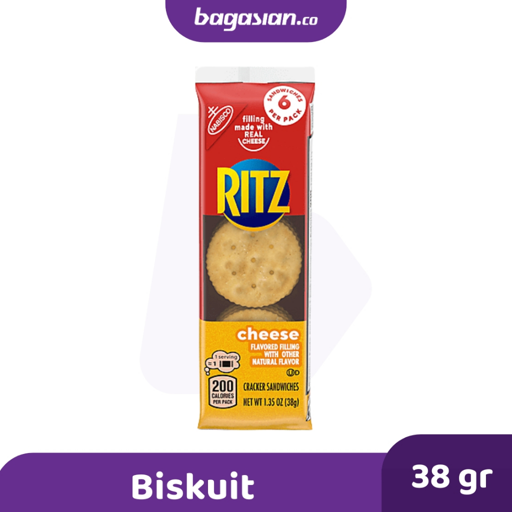 Jual Ritz Cheese Sandwich Crackers 38Gr | Shopee Indonesia