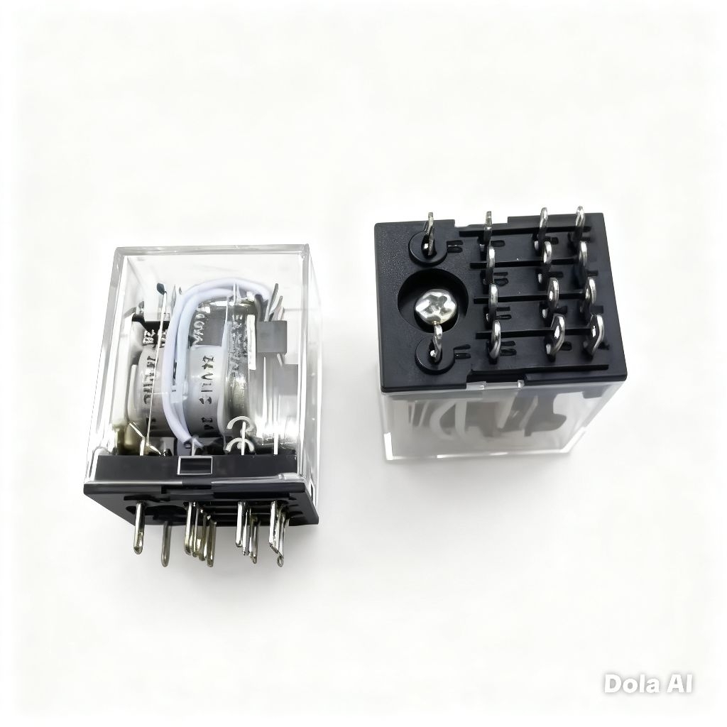 Jual RELAY DC 24 V 5A-250V AC/14 PIN MY4 KUALITAS BAIK | Shopee Indonesia