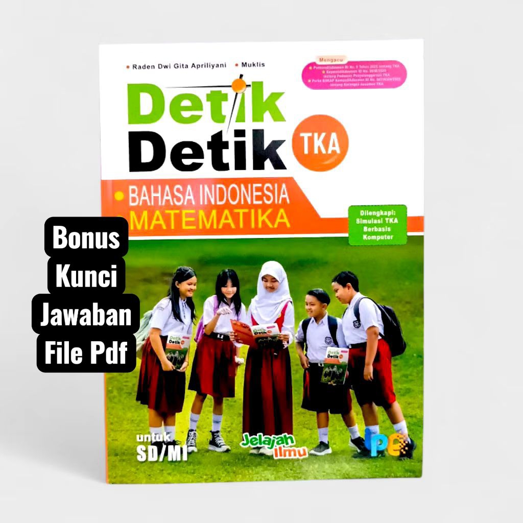 Jual Buku Detik Detik TKA SD Mi 2026 Matematika Bahasa Indonesia ...