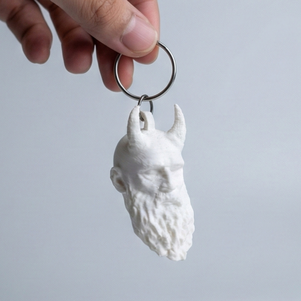 Jual GANTUNGAN KUNCI MIMIR HEAD KEPALA MIMIR DARI GOD OF WAR KEYCHAIN ...
