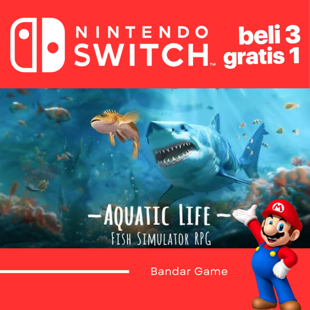 Jual Aquatic Life: Fish Simulator RPG - Nintendo Switch (digital game ...