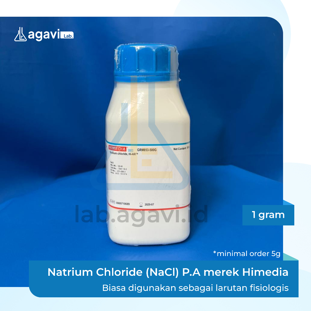 Jual NaCL Sodium Chloride Himedia Eceran per 1 gram | Shopee Indonesia