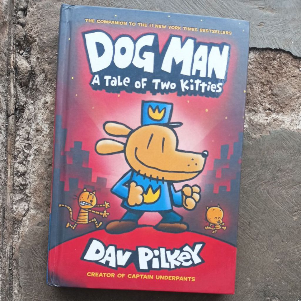 Jual Buku Cerita Bergambar DOG MAN A TALE OF TWO KITTIES DAV PILKEY ...