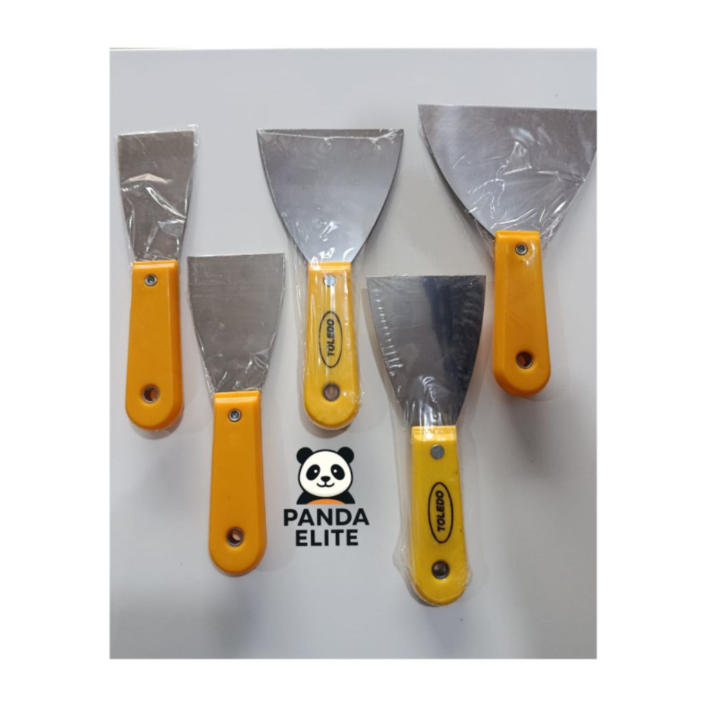 Jual Scraper Kape Besi Toledo Gagang Kuning – Ukuran 1 Inch sampai 5 ...
