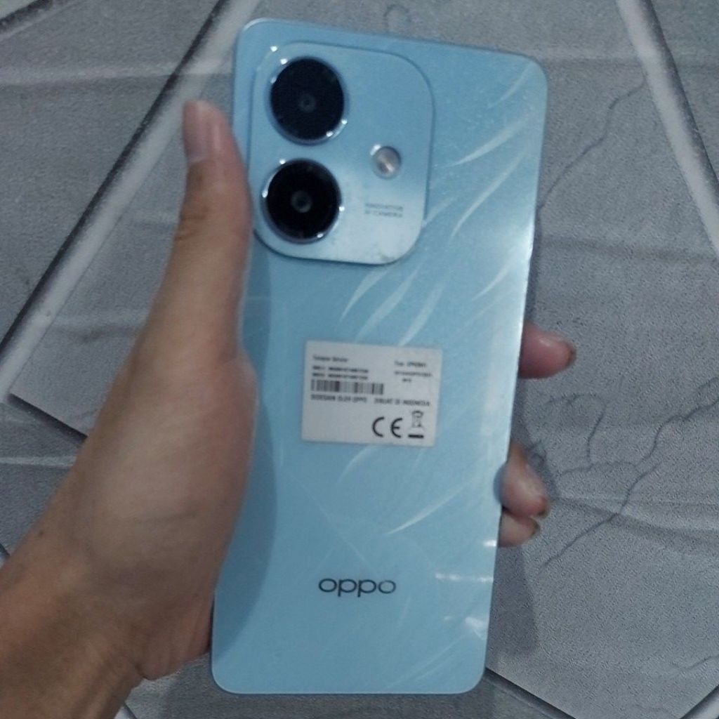 Jual HP SECOND OPPO A3X ram4 64 gb hp dan charger vooc oppo pengisian ...