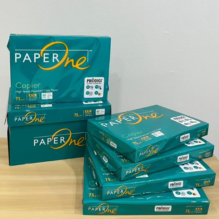 Jual Kertas Paper One A3 75 Gram / 1 Box isi 5 rim / kertas HVS ...