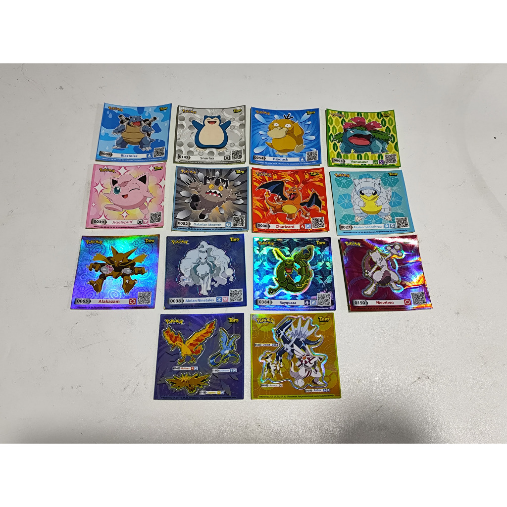 Jual TARO X Pokemon - Sticker OFFICIAL ORIGINAL | Shopee Indonesia