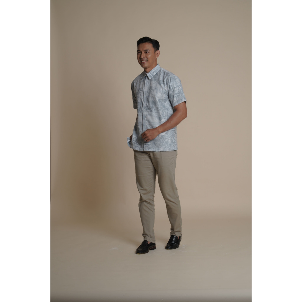 Jual [Sarimbit 2026] Elzatta Kemeja Al-Qibtiyah dengan bahan poly twill ...