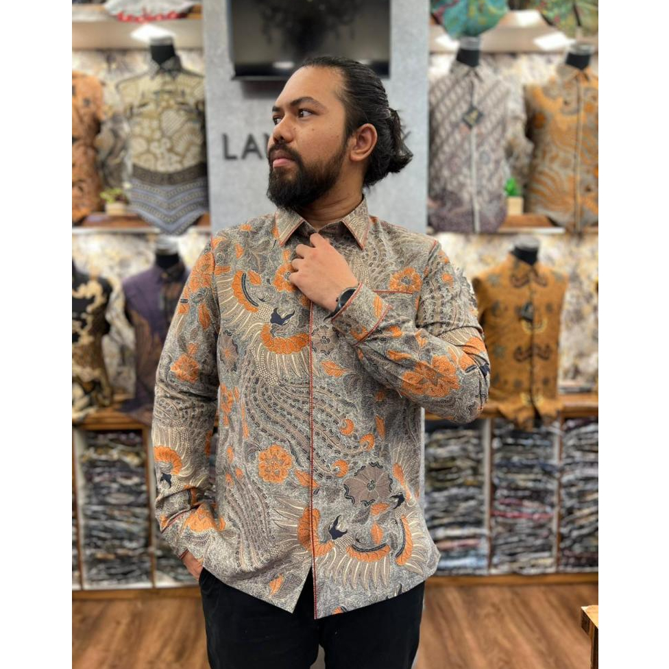Jual Lano Batik - Batik Semi Jas - Burung Phoenix - Batik Dobby - Baju ...