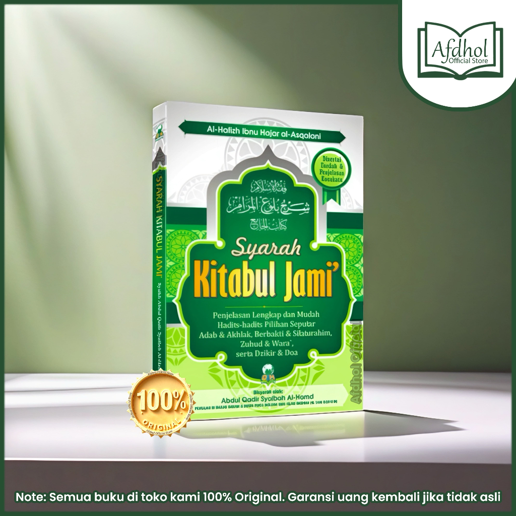 Jual Buku Syarah Kitabul Jami - Ibnu Hajar al Asqalani - Darul Haq ...