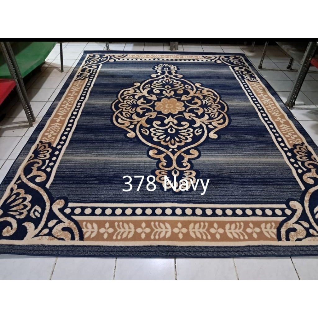 Jual Karpet Permadani Besar Jumbo Almaya Safira Blue Biru Opal 210x310 ...