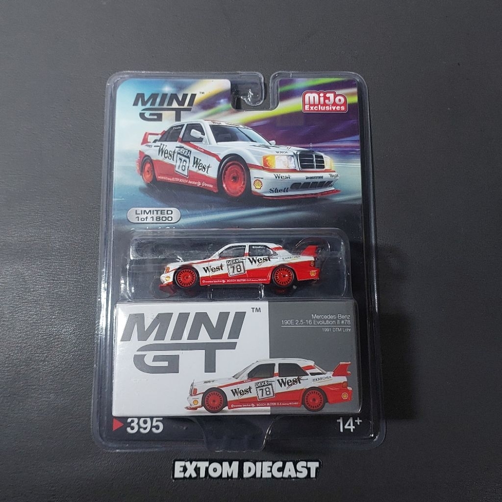 Jual Mini GT Mercedes Benz 190E Evo 1991 DTM Lohr | Shopee Indonesia